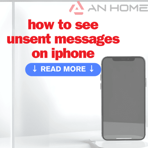 How to View Unsent Messages on iPhone