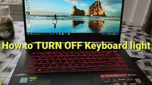How to Turn Off Keyboard Lights on MSI Laptop