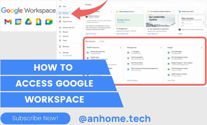 How to Access Google Workspace: A Comprehensive Guide