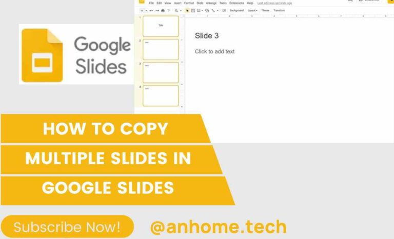 How to Copy Multiple Slides in Google Slides: A Step-by-Step Guide