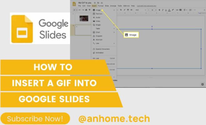 How to Insert a GIF into Google Slides: A Step-by-Step Guide