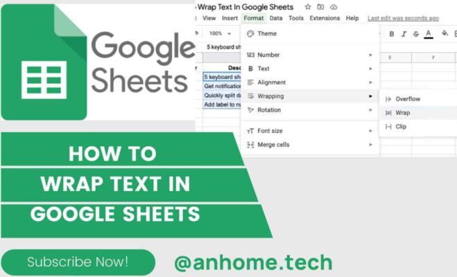 How to Wrap Text in Google Sheets: A Step-by-Step Guide