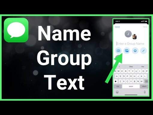 How to Name a Group Text on iPhone with Android Users